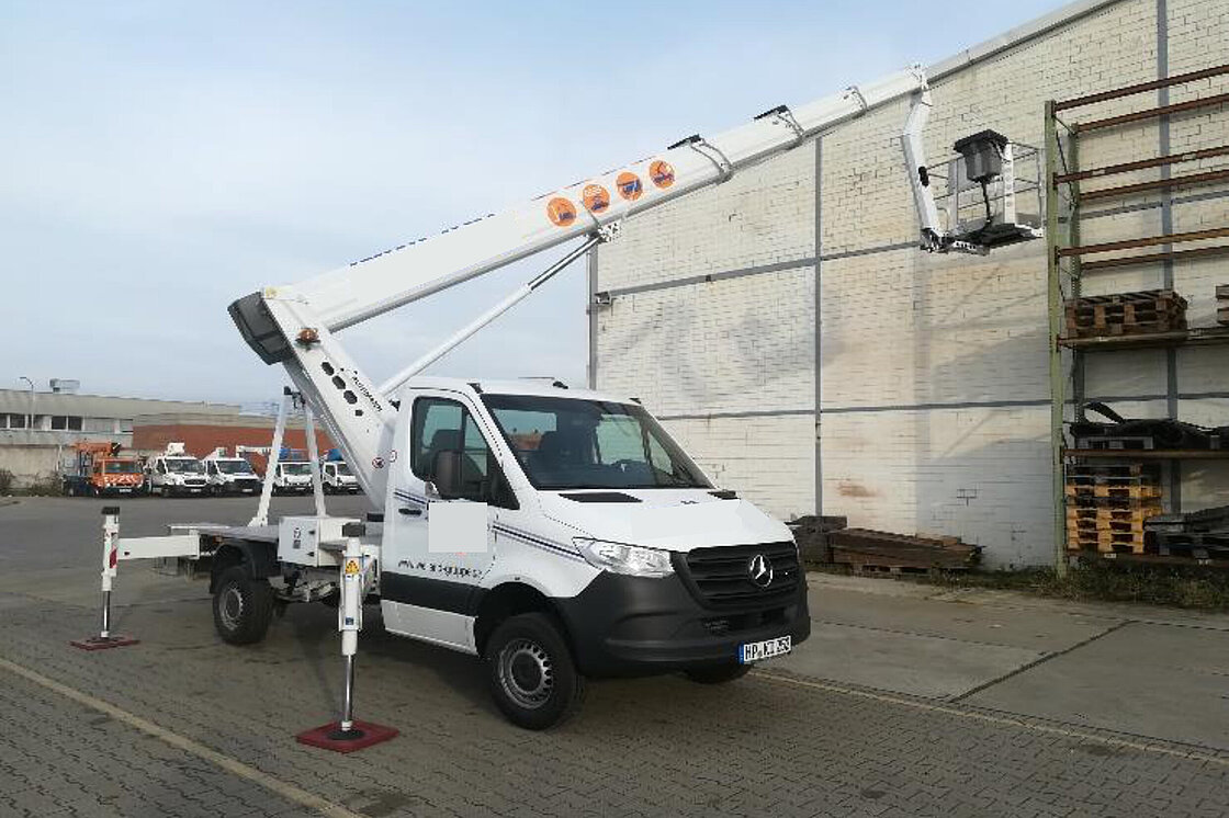 Hubarbeitsbühnen 3,5 t | BS Mietservice GmbH